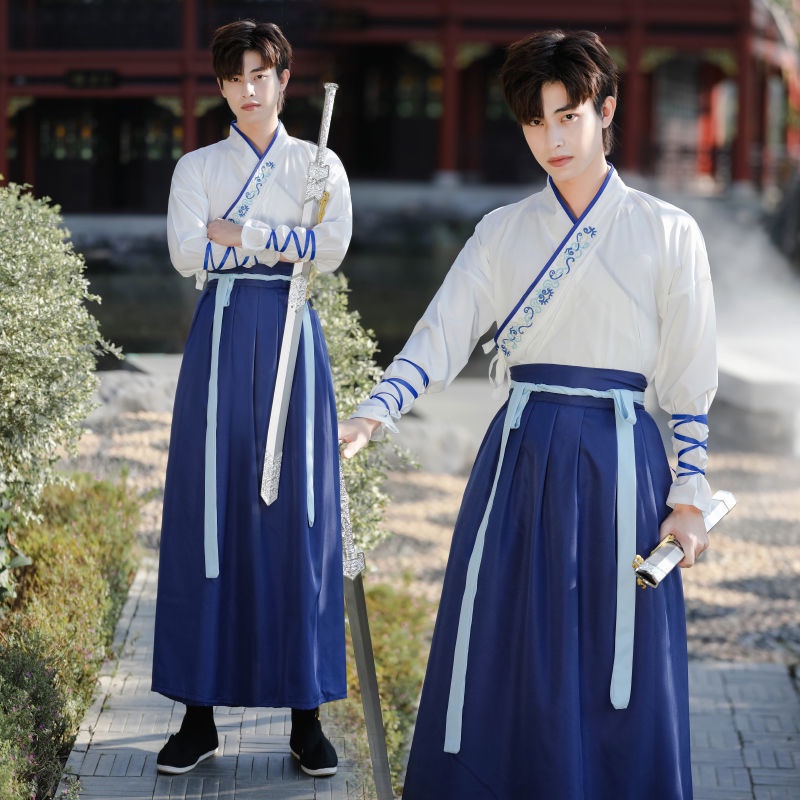 Hanfu Male Chinese Style Ancient Style Martial Arts Swordsman Handsome ...