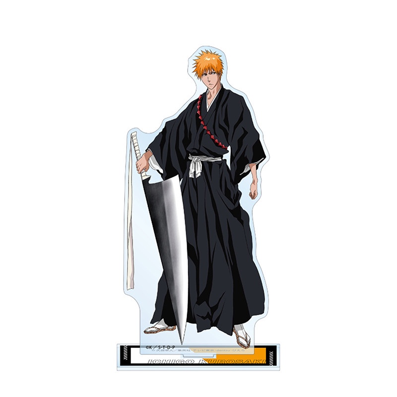Kuhong Bleach Kurosaki Ichigo Rukia Kuchiki Acrylic Stand Figure Model ...