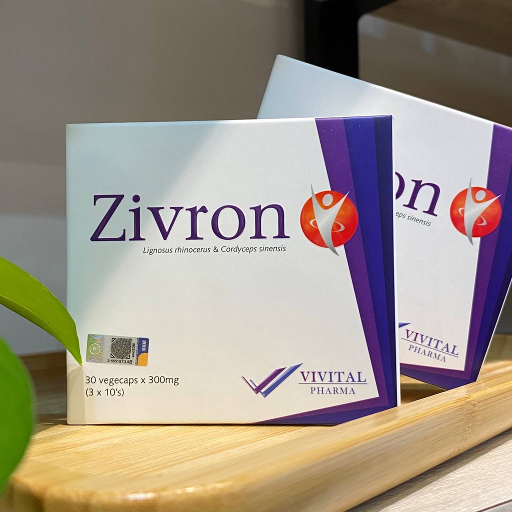 ZIVRON 300MG 60 VEGECAPS (EXP: 02/2027) | Shopee Malaysia