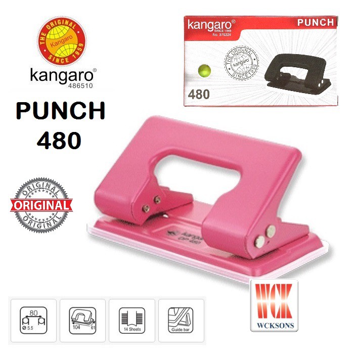 KANGARO PUNCH 480 ( 2 HOLE PUNCH ) | Shopee Malaysia