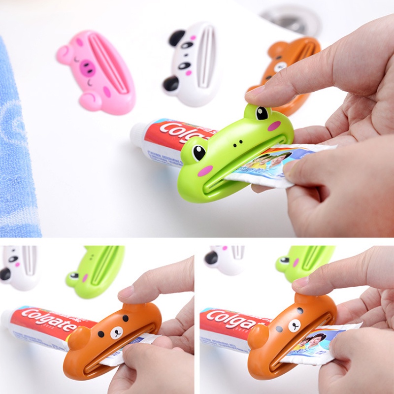 1PCS Cute Cartoon Animal Multipurpose Extruder Toothpaste Extruder ...