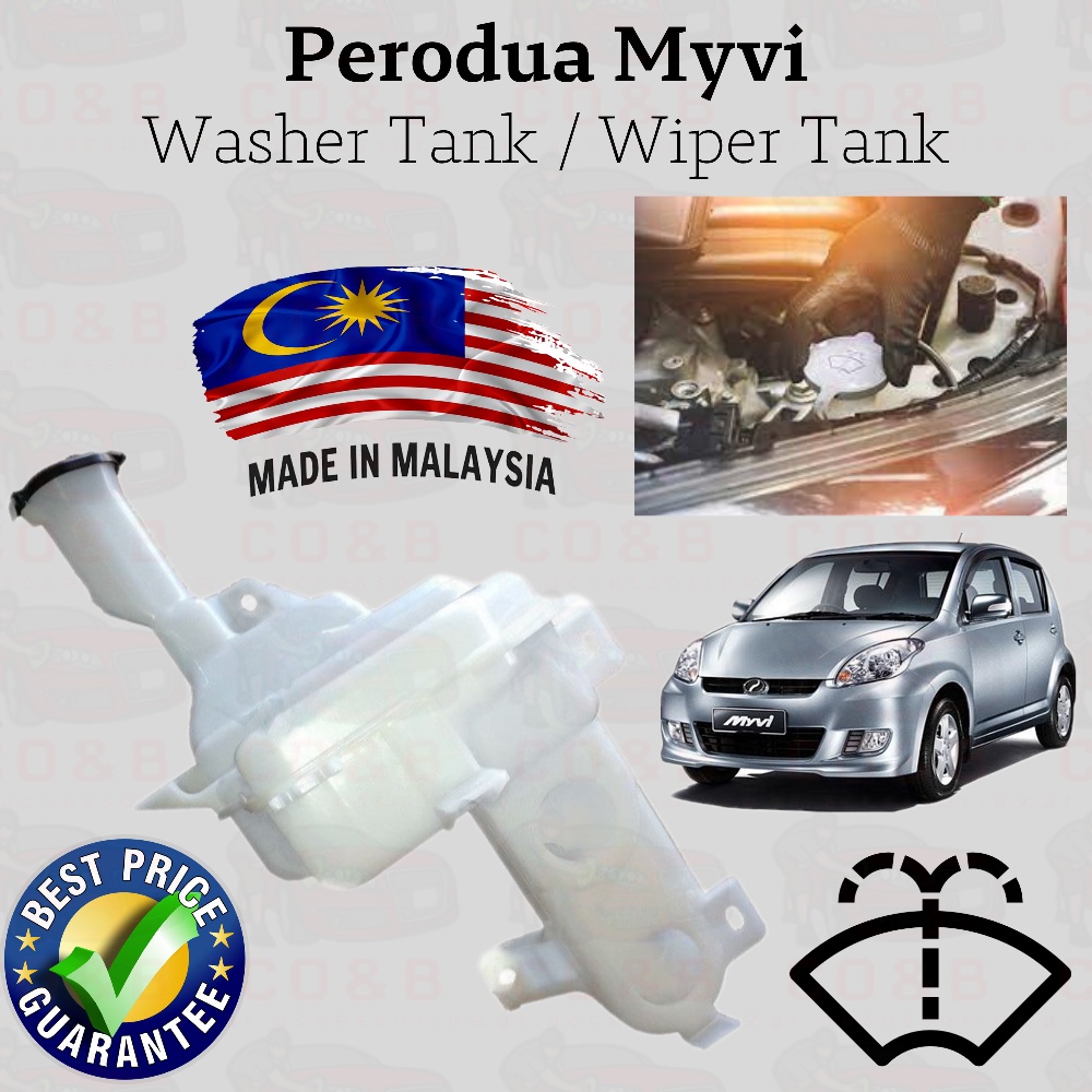 Perodua Viva / Perodua Myvi Washer Tank / Wiper Tank / Water Bottle ...
