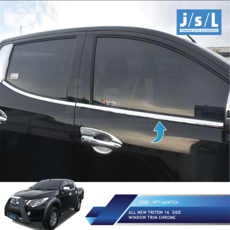 Jsl All New Triton list of chrome side windows/chrome side window trim ...