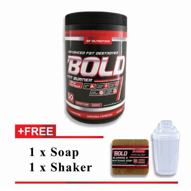 🔥🔥BOLD FAT BURNER -ADVANCE FAT DESTROYED (FREE SLIMMING SOAP+SHAKER)🔥🔥 ...
