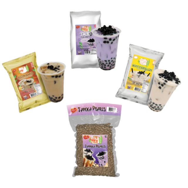 InJoy Milk Tea (500g) with 1kg Tapioca Pearl | Shopee Malaysia
