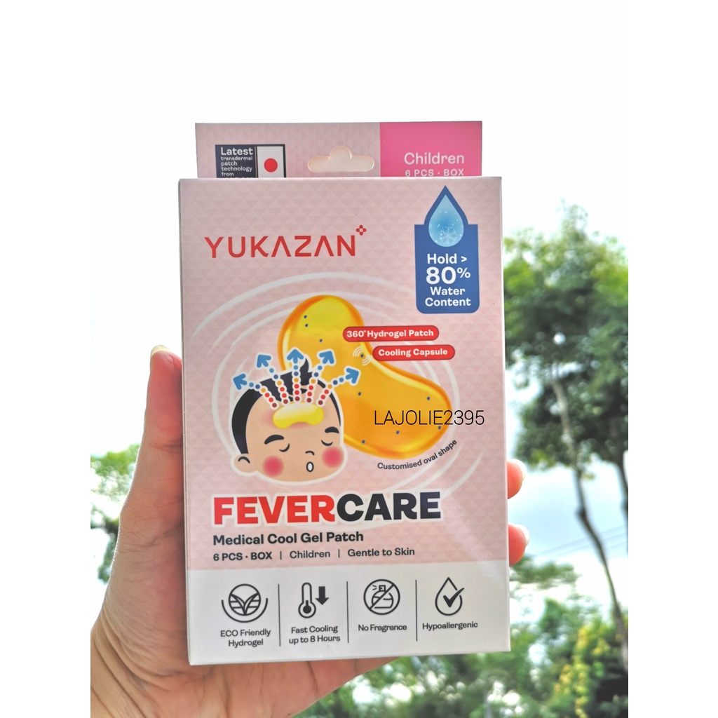 ( MFG2022MAY ) YUKAZAN FEVERCARE MEDICAL COOL GEL PATCH (CHILDREN/ADULT ...