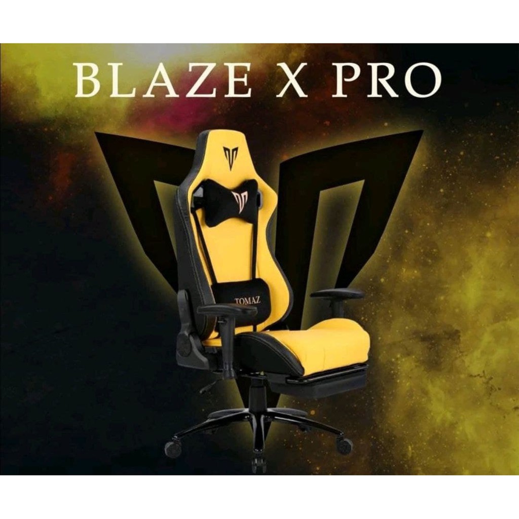READY STOCK!!! Tomaz Blaze X Pro Gaming Chair (Yellow) With 3 Years ...