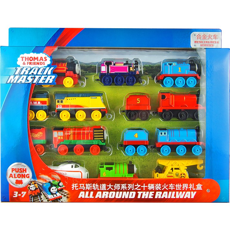 Thomas & Friends Trackmaster Push Along (All Around The World) | Shopee ...