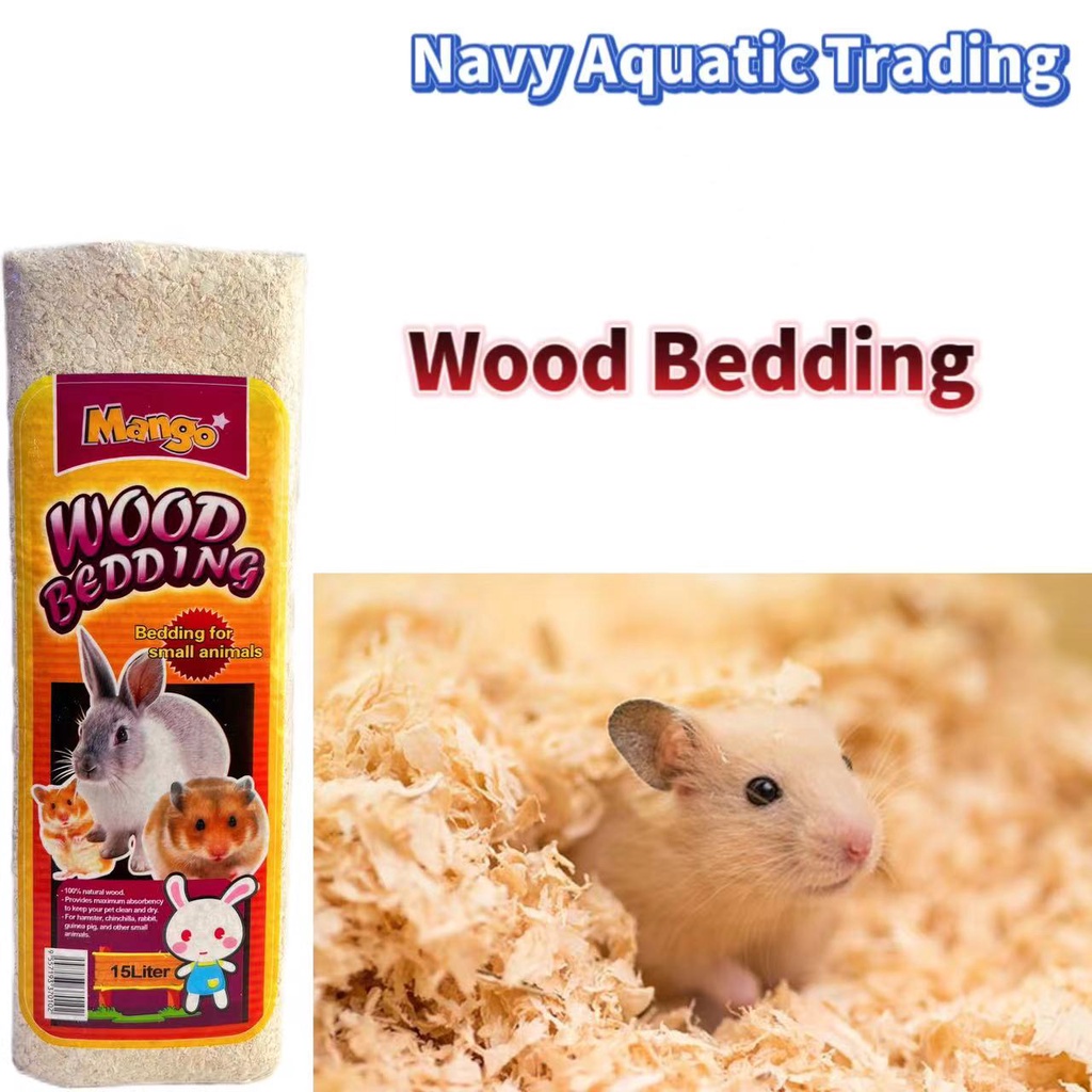 15Liter Mango Wood Bedding For Hamster/rabbit/Guinea Pigs/Small Animal ...