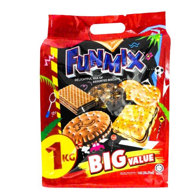 Exp:12/22 Munchy's Topmix / Funmix Assorted Biscuits 500g/(1kg) | Shopee Malaysia