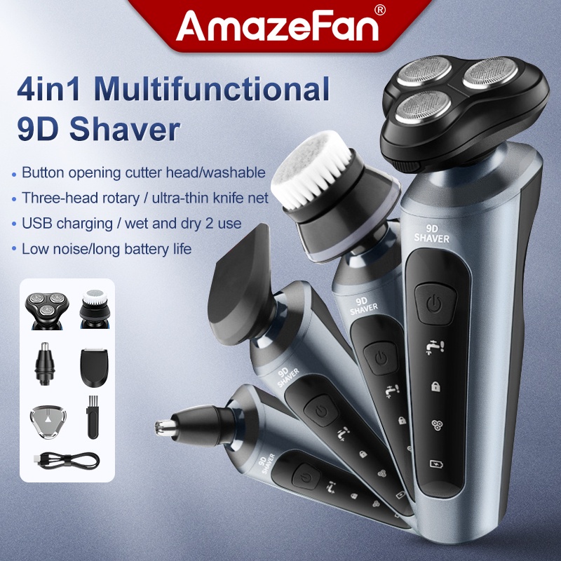 AmazeFan Electric Shaver Machine Man Nose Trimmer Pencukur Bulu Hidung ...