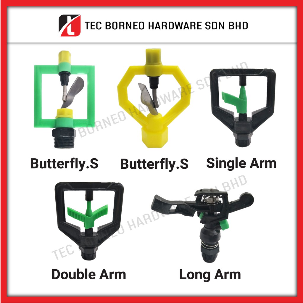 TEC [1 PC] Self Watering Rotating Sprayer Irrigation System Farm ...