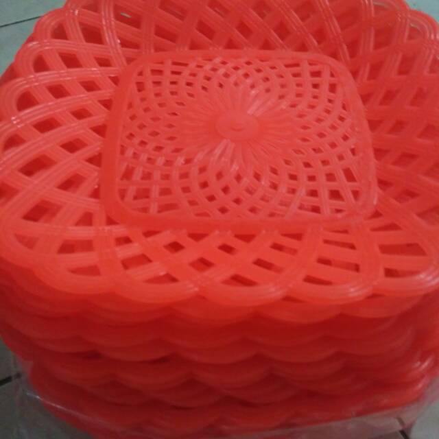 Hole Plastic Rattan Plates (1 dozen) | Shopee Malaysia