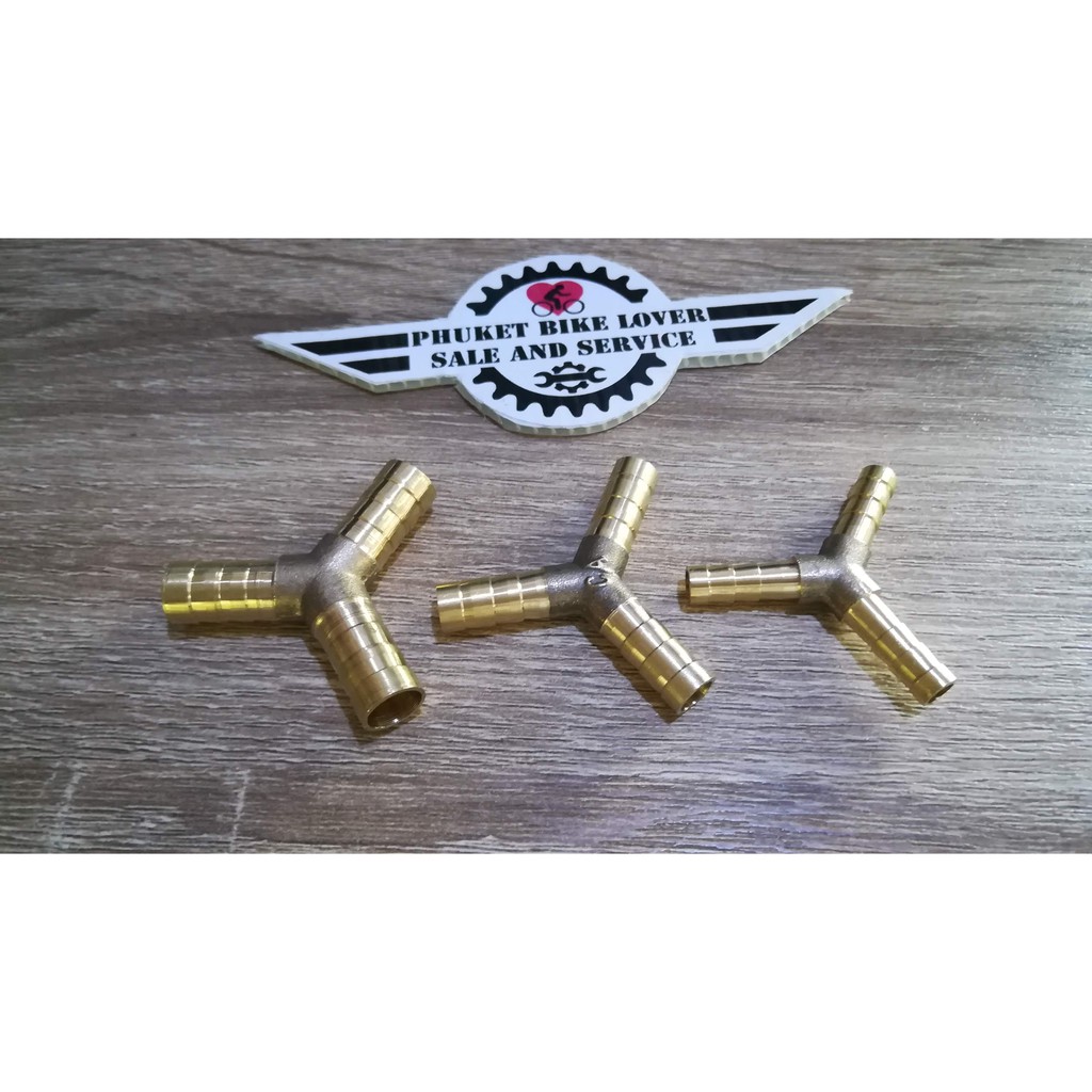 Brass Three-Way Fitting To Air Ducts Water Pipe There Are 3 Sizes ...