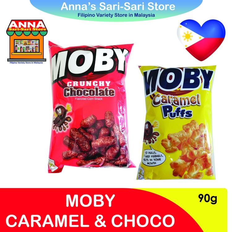 MOBY CRUNCHY FLAVORED PUFF SNACKS60 & 90 Grams | Shopee Malaysia