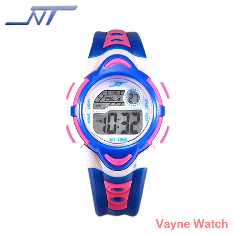seiko watch Jam budak jam kanak-kanak lampu LED waterproof kids watch ...