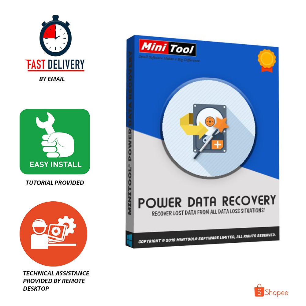 Power Data Recovery Business Technician 11 2023 Full Version | Shopee ...