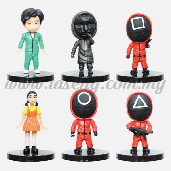 Topper Squid Game Pattern Multi Variant for Cake Decoration | Shopee ...