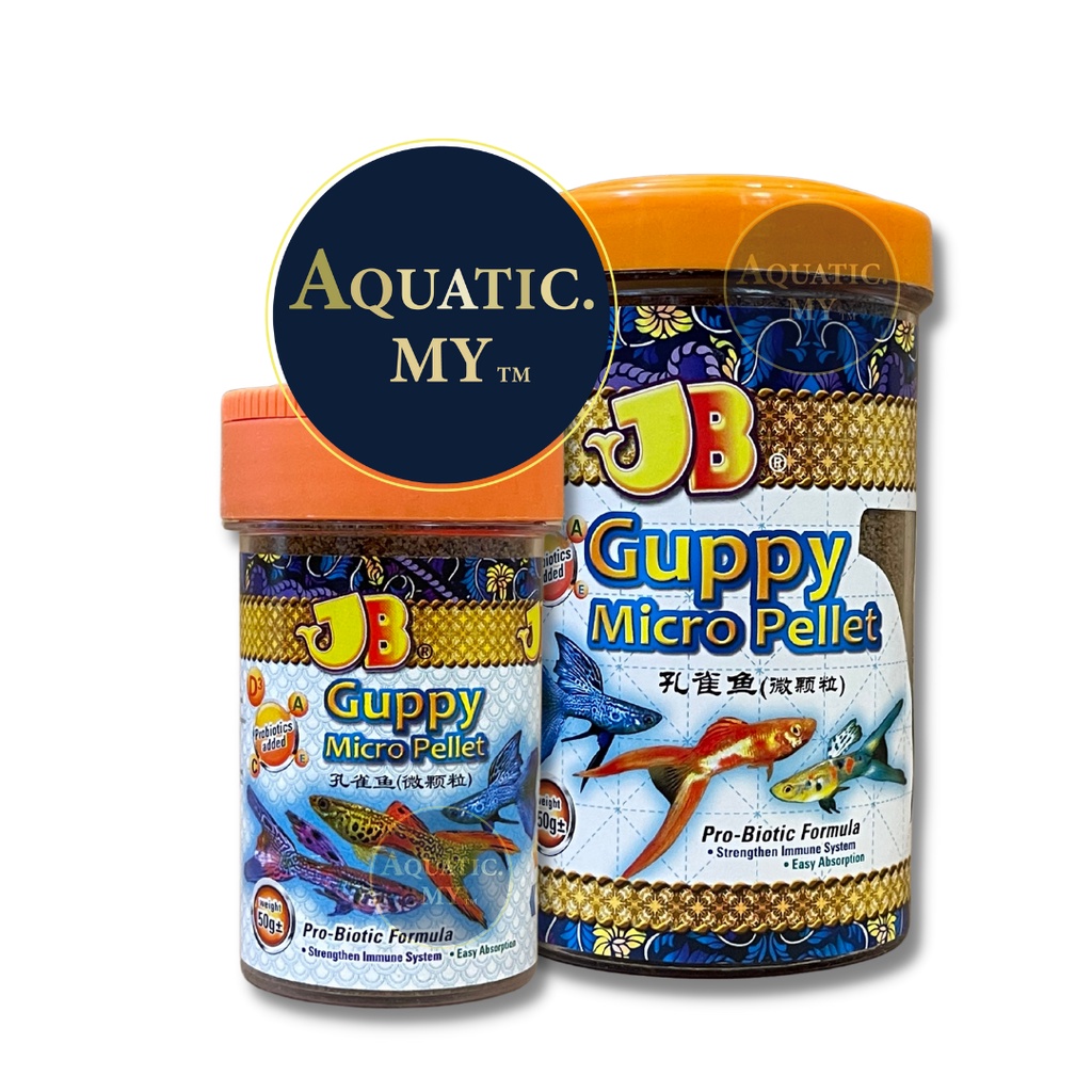 JB Guppy Micro Pellet 50g 150g Fish Food | Shopee Malaysia