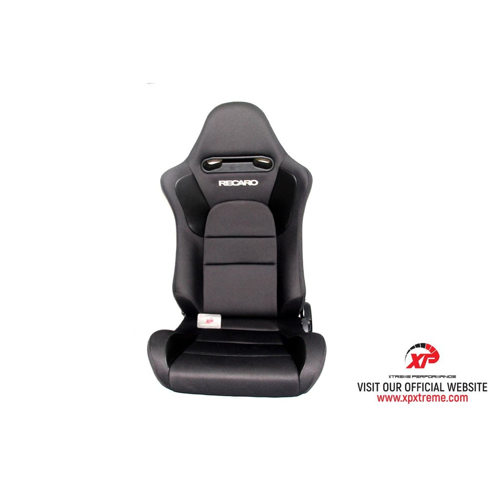 SEAT SEMI BUCKET RECARO EVO 8 FULL BLACK NO RAILING 1PAIR [L] | Shopee ...