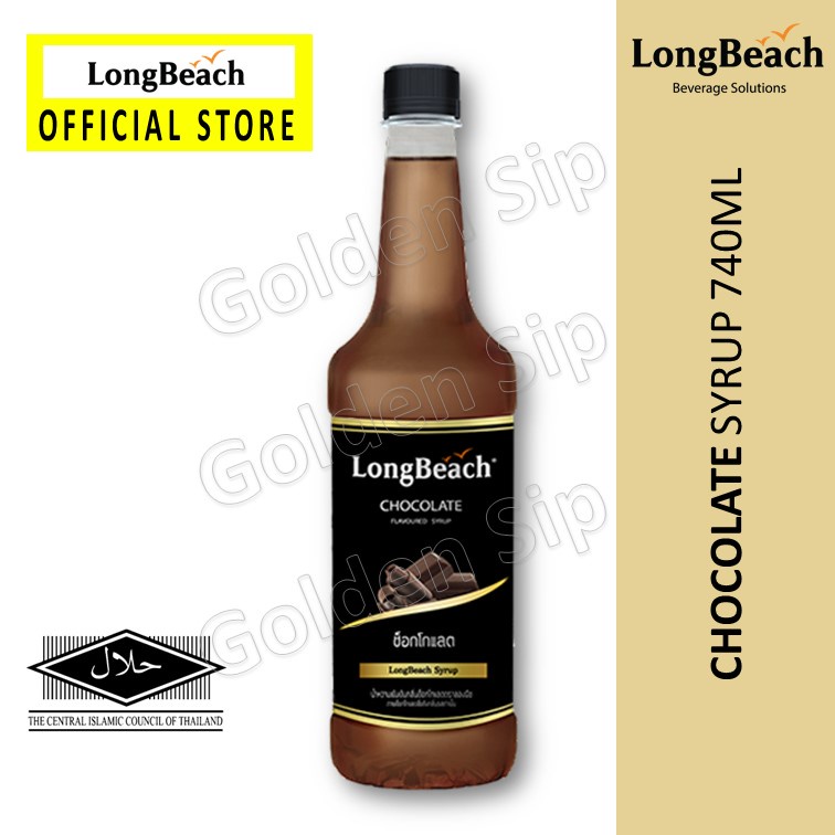 Long Beach Syrup Chocolate 740ml (READY STOCKS) | Shopee Malaysia