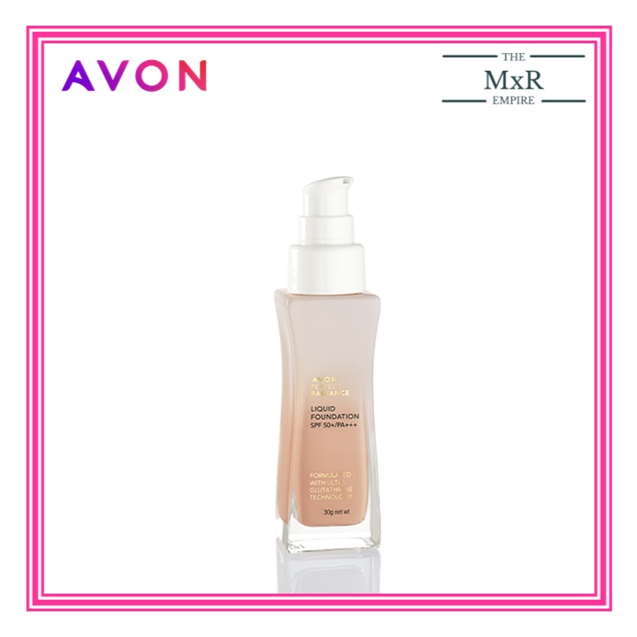 AVON True Perfect Radiance Liquid Foundation SPF 50+/PA+++ 30g | Shopee Malaysia