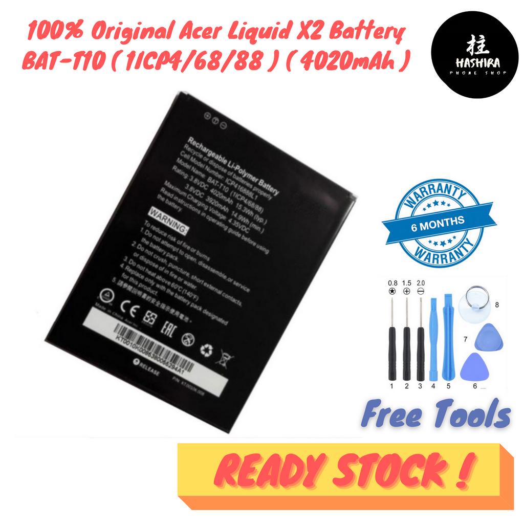 100% Original Acer Liquid X2 Battery BAT-T10 ( 1ICP4/68/88 ) ( 4020mAh ) | Shopee Malaysia