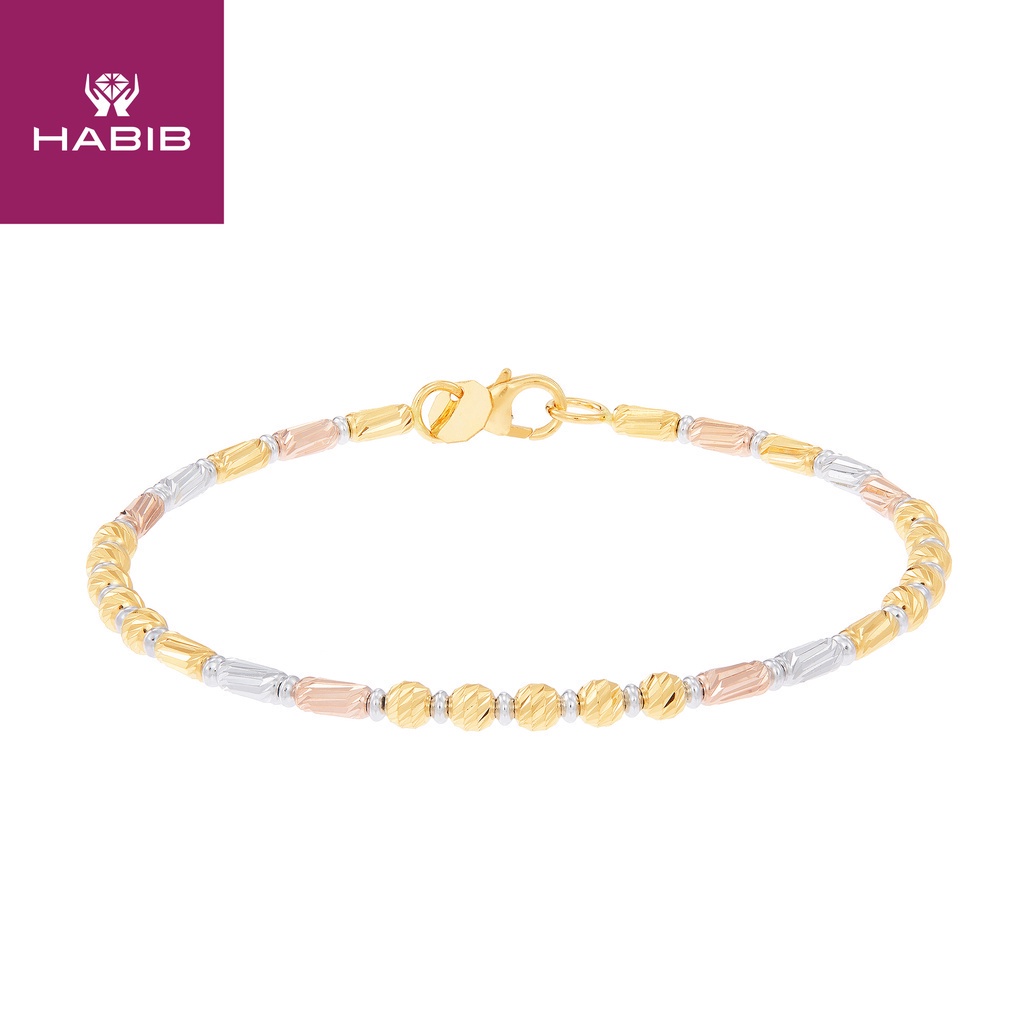 HABIB Oro Italia Aneira Gold Bangle, 916 Gold | Shopee Malaysia