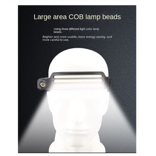 USB Charging Waterproof LED Headlamp Source Running Head-Mounted Light ...