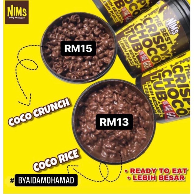 NIMS CHOCO JAR Choco Coco Crunch Cocojar Choco Jar Murah Chocojar ...