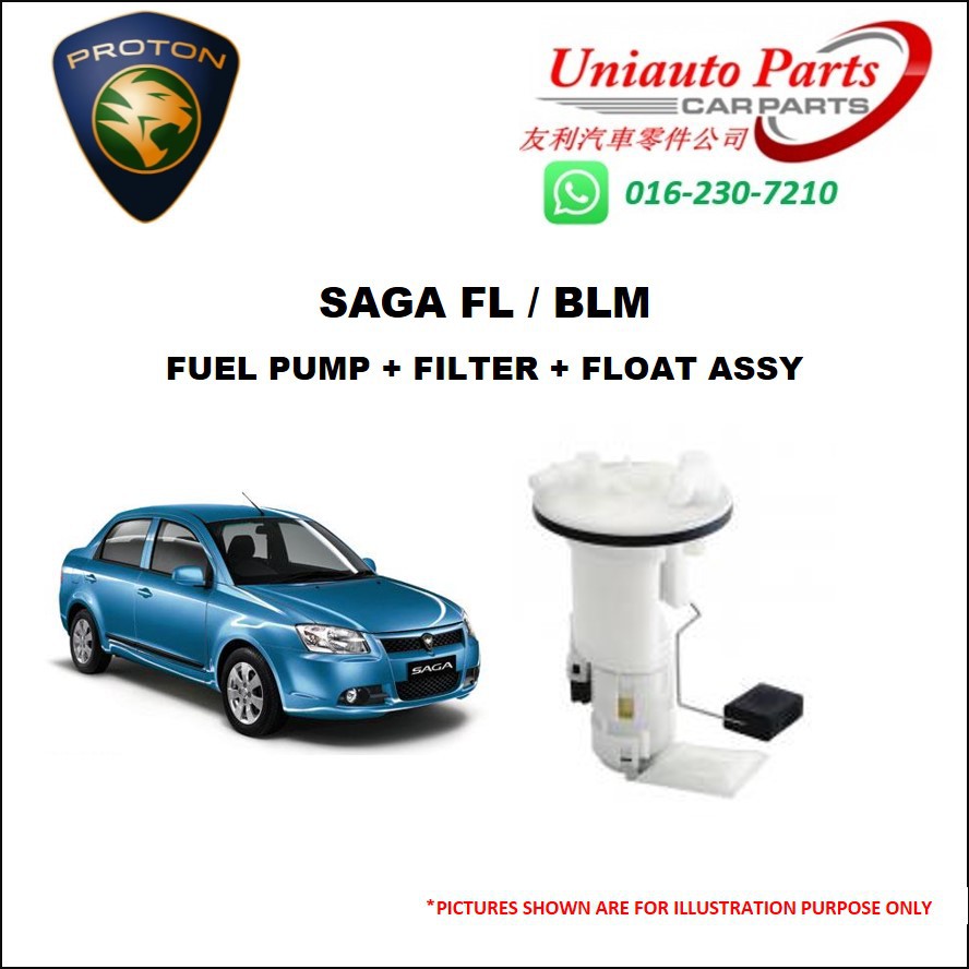 PROTON SAGA FL / BLM PETROL FUEL PUMP + FUEL FILTER + FLOAT ASSY ...