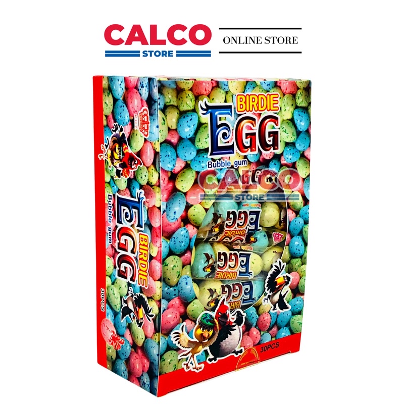 (20g x 30’s) Khy Birdie Egg Bubble Solid Gum 鸟蛋泡泡糖 Candy Sweets Gula ...