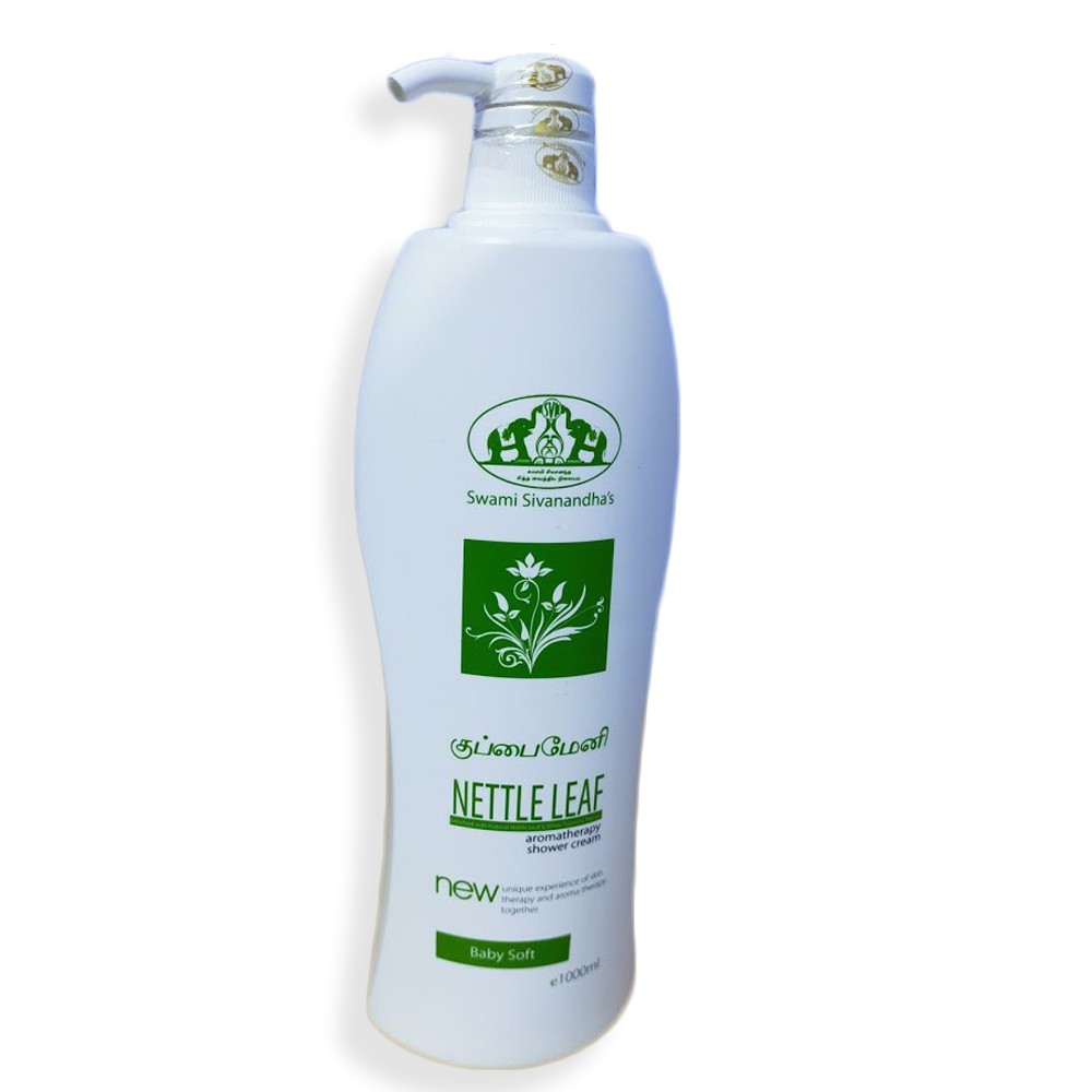 SWAMI SIVANANDHA'S NETTLE LEAF SHOWER CREAM 1L | Shopee Malaysia