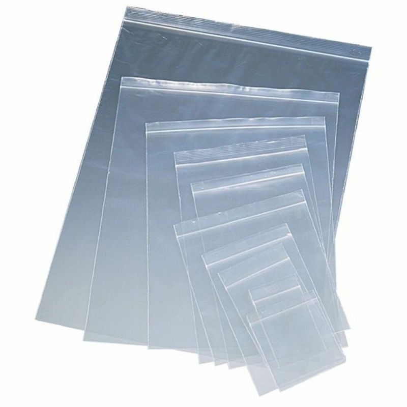 High Quality Large Clear Poly Zipper Ziplock Bag / Zip Lock Beg Plastik ...