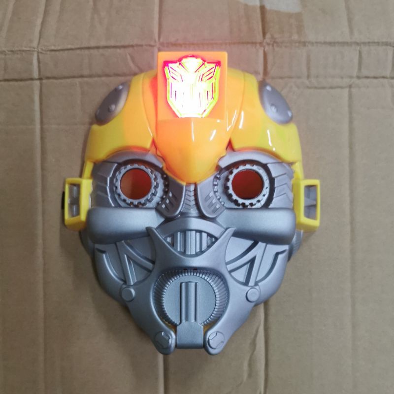 transformers mask bumblebee optimus prime topeng | Shopee Malaysia