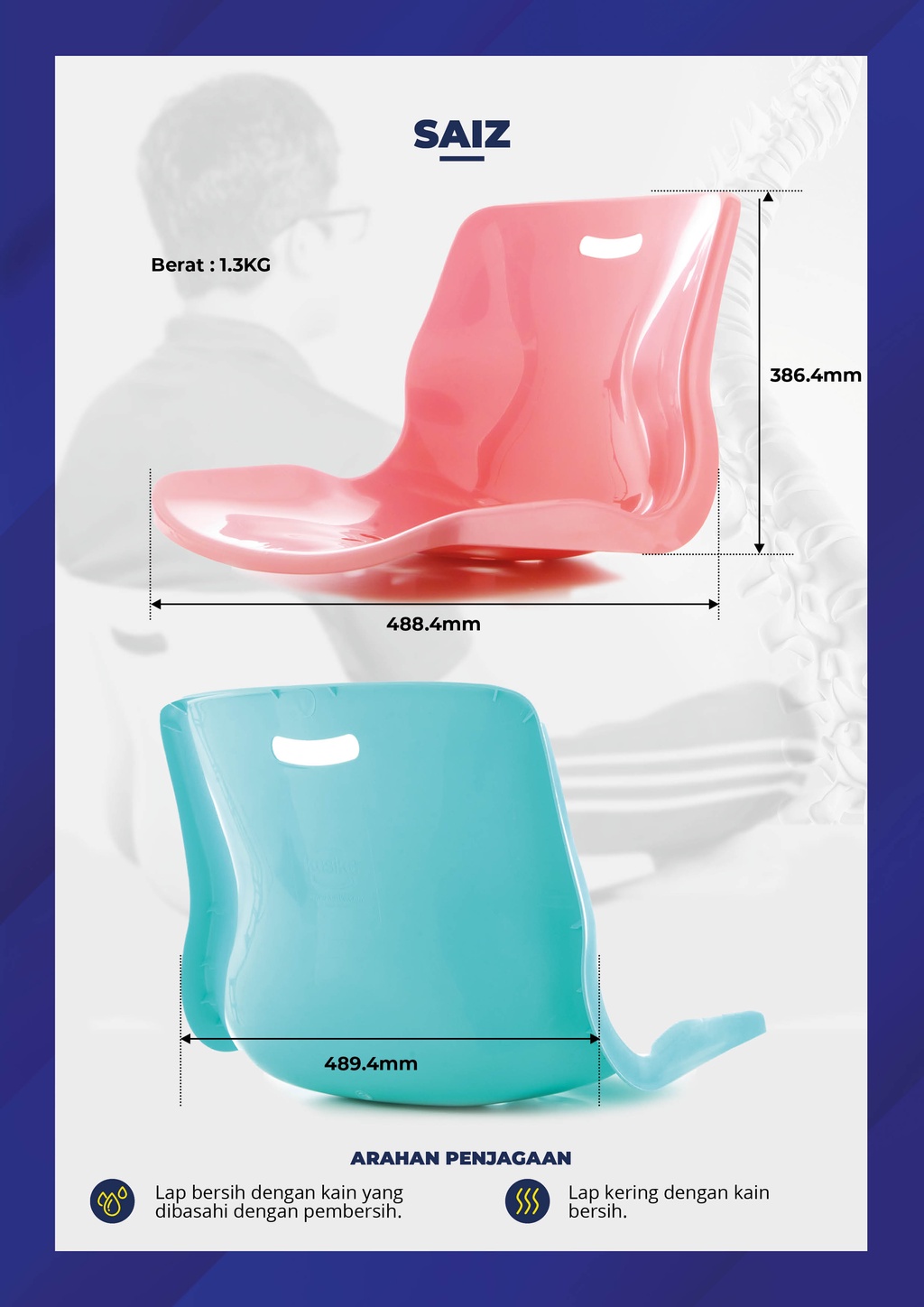 Kusiku®️--Kerusi Kuliah-Kerusi Plastik-Kerusi Belajar-Kerusi Solat ...