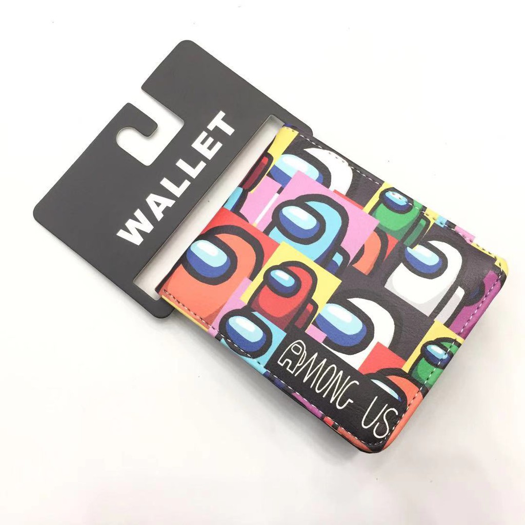 Among Us Impostor Game Cartoon Fashion Student New Mini Short Card ...