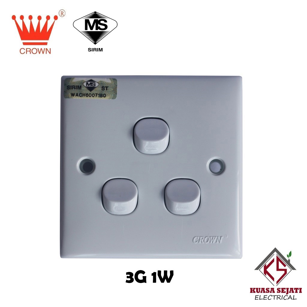 Crown Switch / 13A Switch Socket / 1G 1W - 5G 1W / 20A Water Heater ...