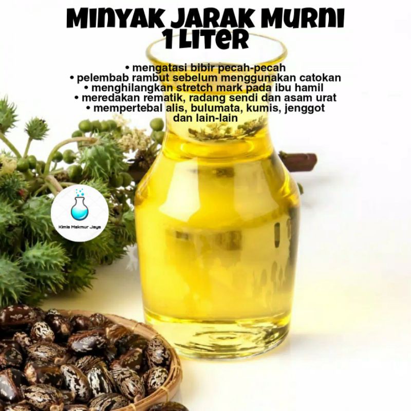 Castor Oil Pure Castor Oil 1 Liter | Shopee Malaysia
