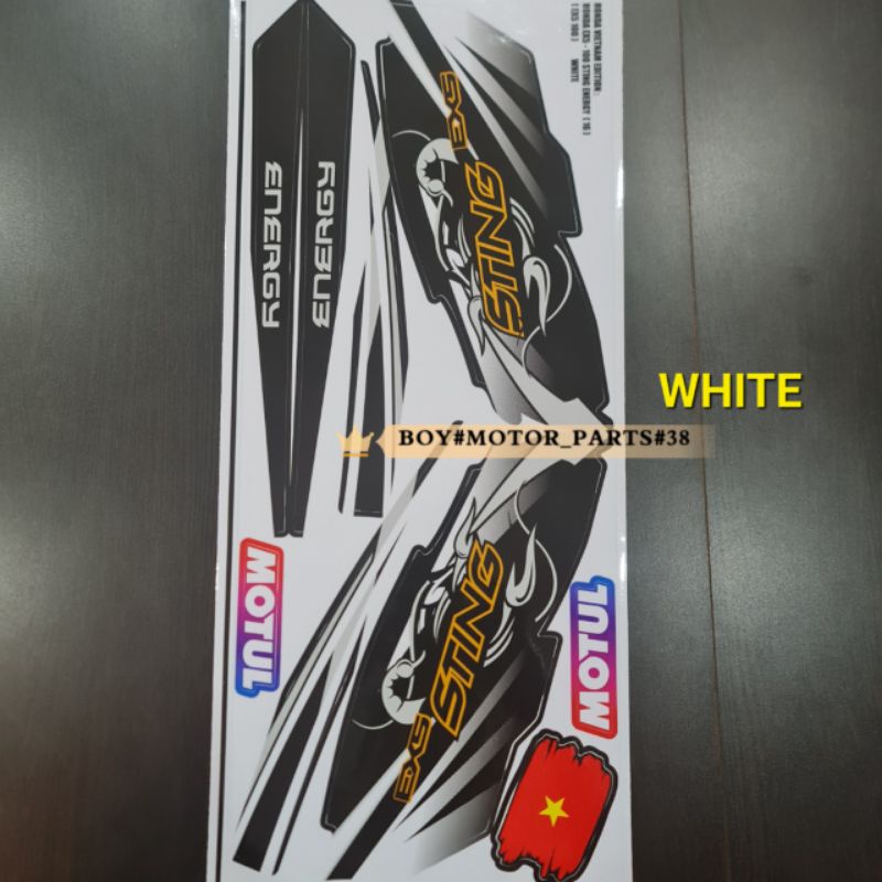 HONDA EX5 DREAM 100 STING ENERGY VIETNAM EDITION BODY STICKER ( READY ...