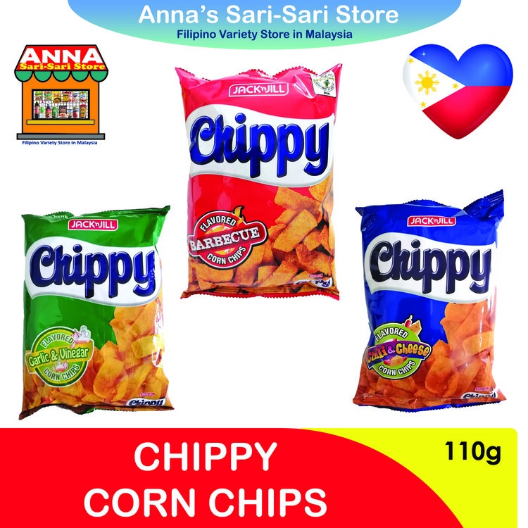 CHIPPY ASSORTED CORN CHIPS 110 Grams | Shopee Malaysia