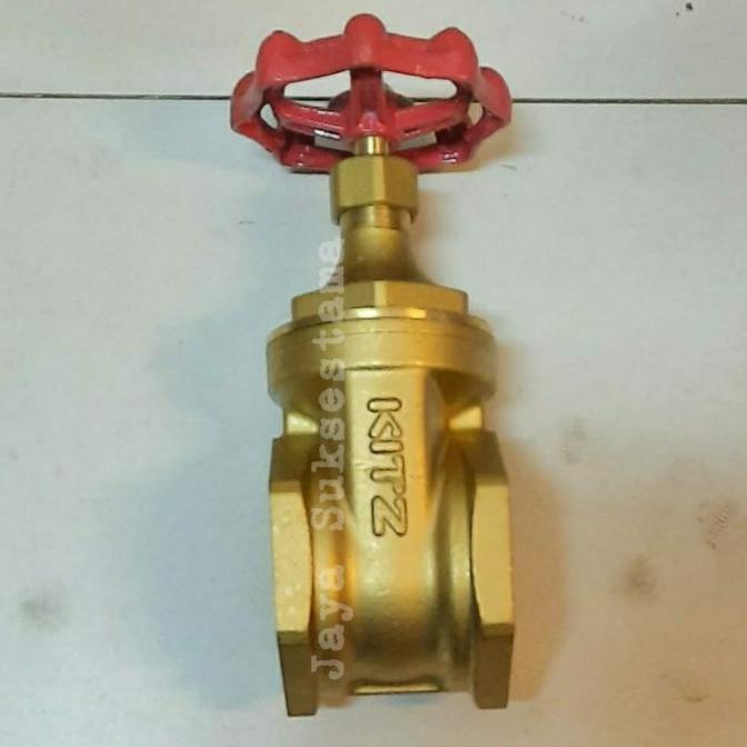 Gate Valve Brass 1 "Inch Brand Kitz | Shopee Malaysia