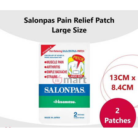 SALONPAS LARGE PATCH (2'S) | Shopee Malaysia