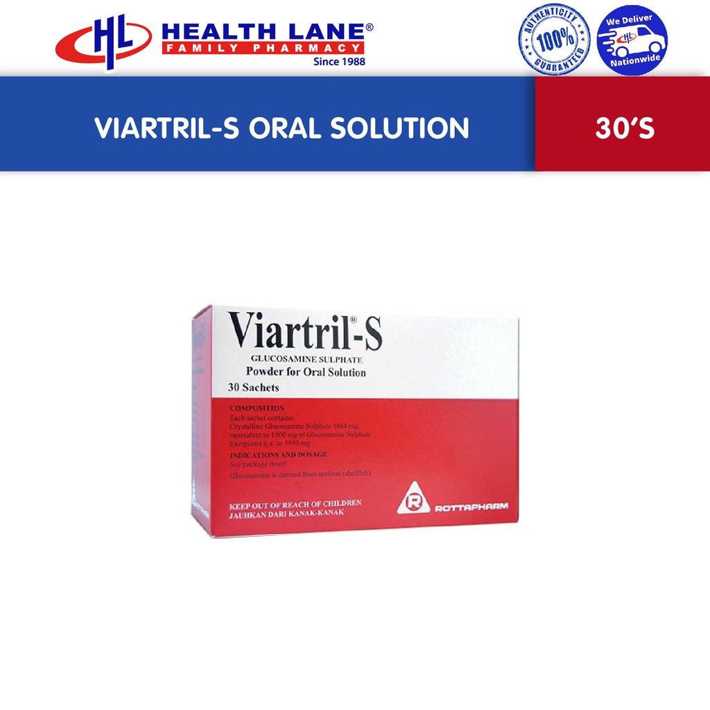 Viartril-S Oral Solution (30's) | Joint Health | Shopee Malaysia