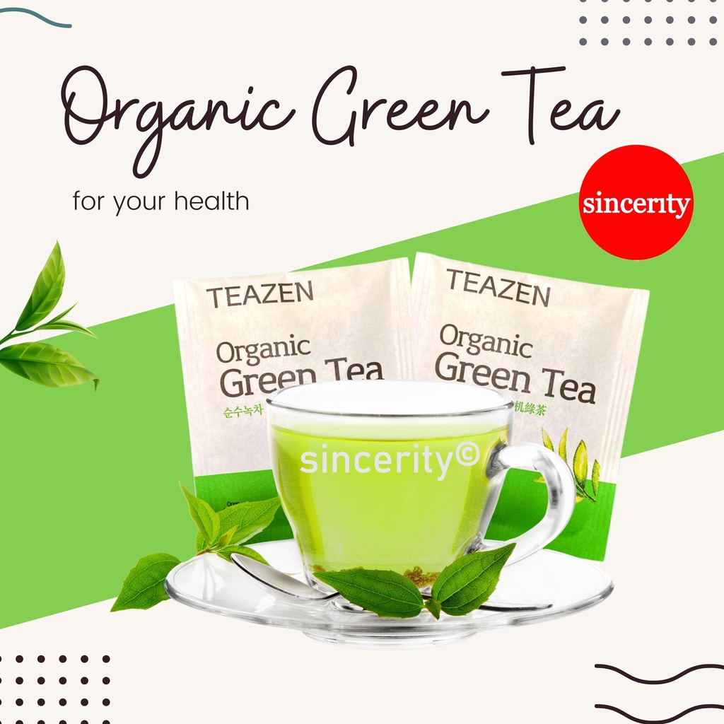 Halal Korea Teazen Organic Green Tea/ Teazen Corn Silk Tea Teh Hijau ...