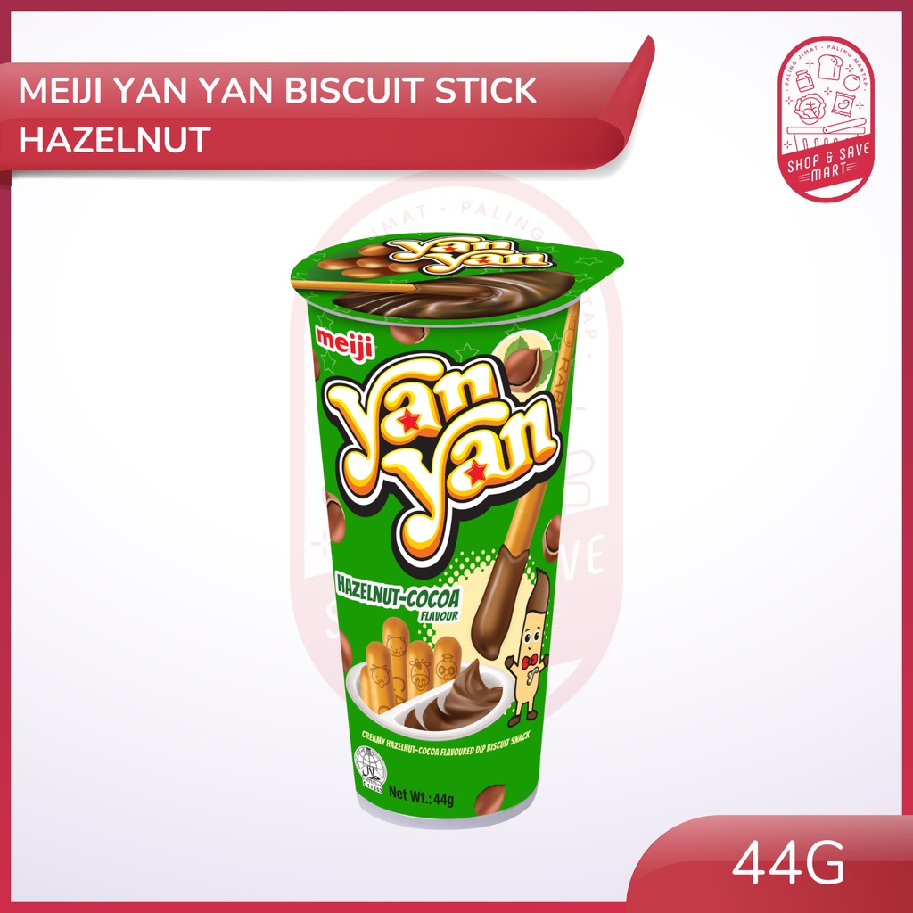 Meiji Yan Yan Biscuit Stick - 44g (Flavor: Chocolate / Strawberry ...