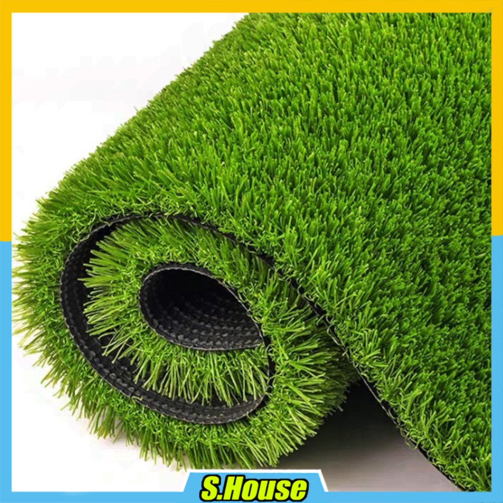 Size 1M X 1M Green Artificial Synthetic Fake Grass Decoration Plastic ...