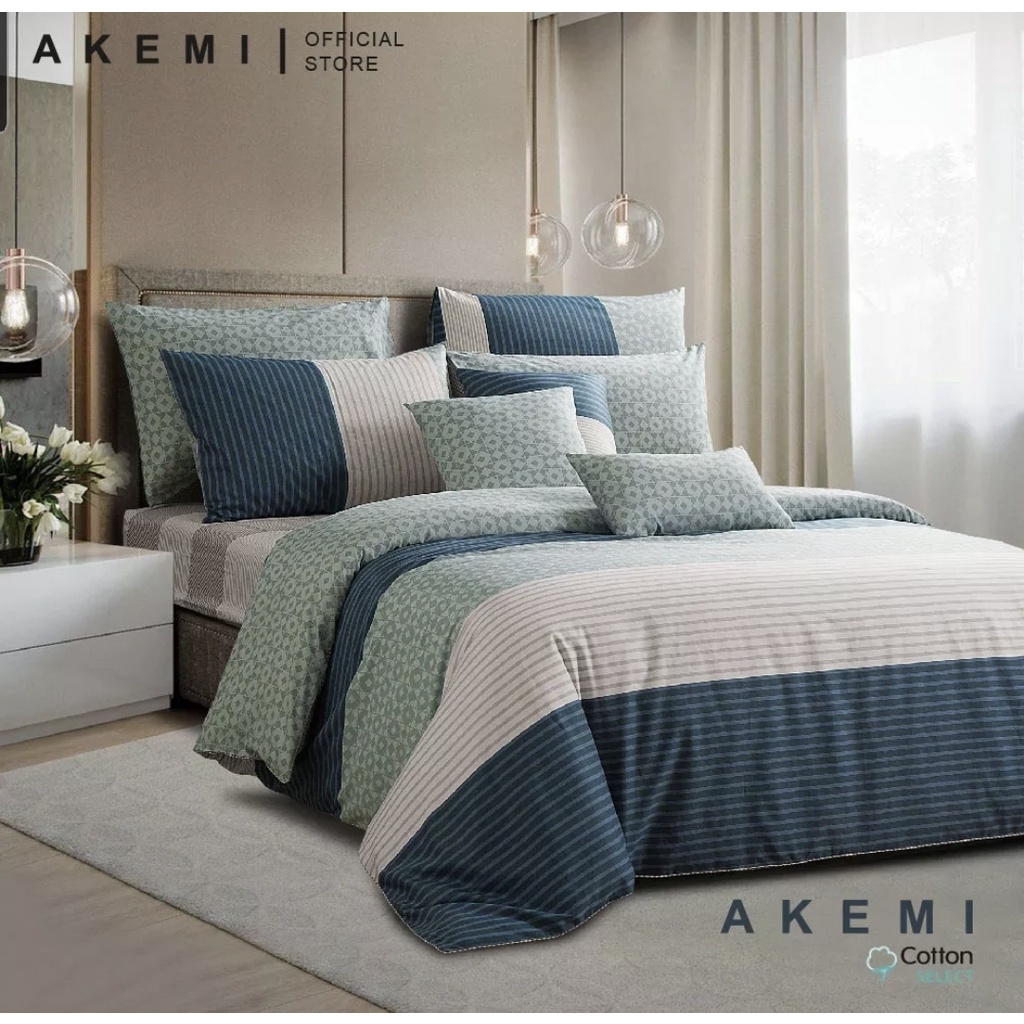 BIG SALE | Akemi Cotton Bedsheet set 730 Thread count 40 deep | Shopee Malaysia