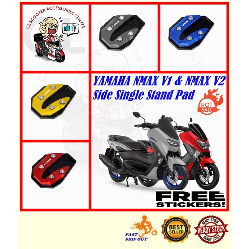 YAMAHA NMAX Tapak Tongkat Single Stand Foot Plate Yamaha NMAX v3 NMAX ...