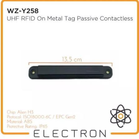 Uhf RFID On Metal Tag Passive Contactless - Screw Holes & Adhesive ...